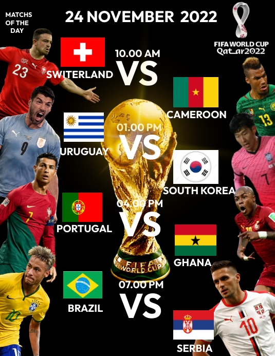 world cup flyer template (1) | PosterMyWall