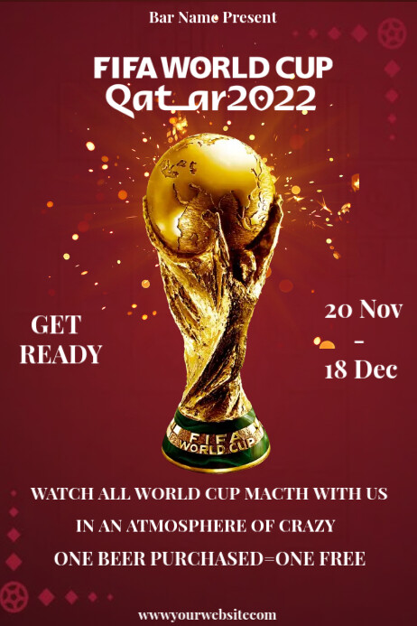 world cup flyer template (1) | PosterMyWall