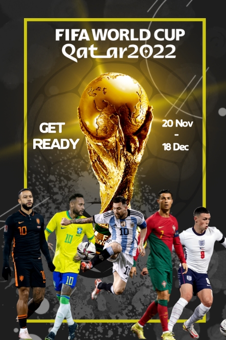 world cup flyer template | PosterMyWall