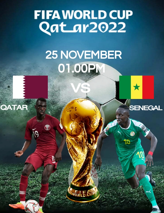 world cup flyer template | PosterMyWall