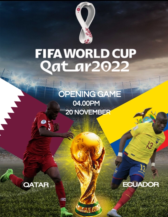 world cup flyer template | PosterMyWall