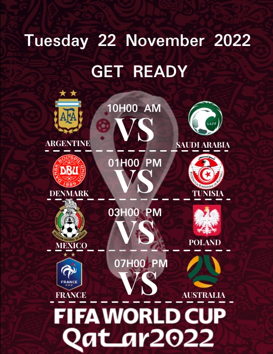 world cup flyer template | PosterMyWall