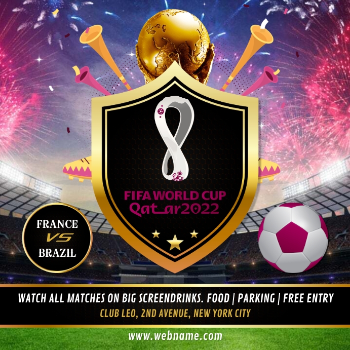 world cup post Template | PosterMyWall