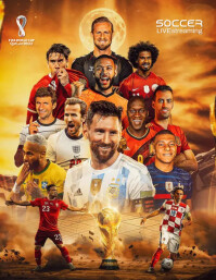 world cup poster Template | PosterMyWall