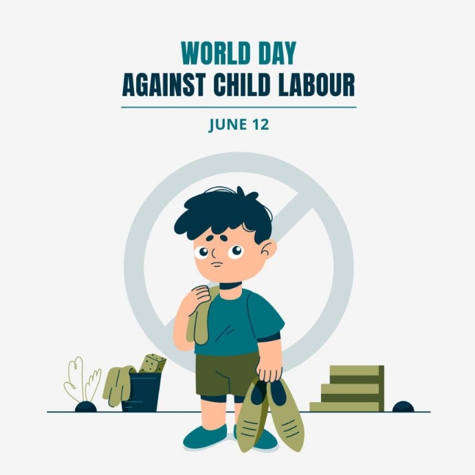 Plantilla de World day against child labour design | PosterMyWall