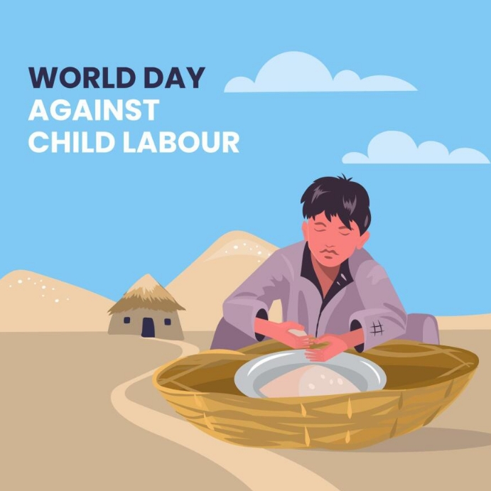 Plantilla de World day against child labour design | PosterMyWall