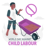 World day against child labour. Template | PosterMyWall