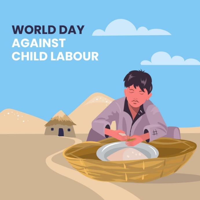 Plantilla de World day against child labour design | PosterMyWall