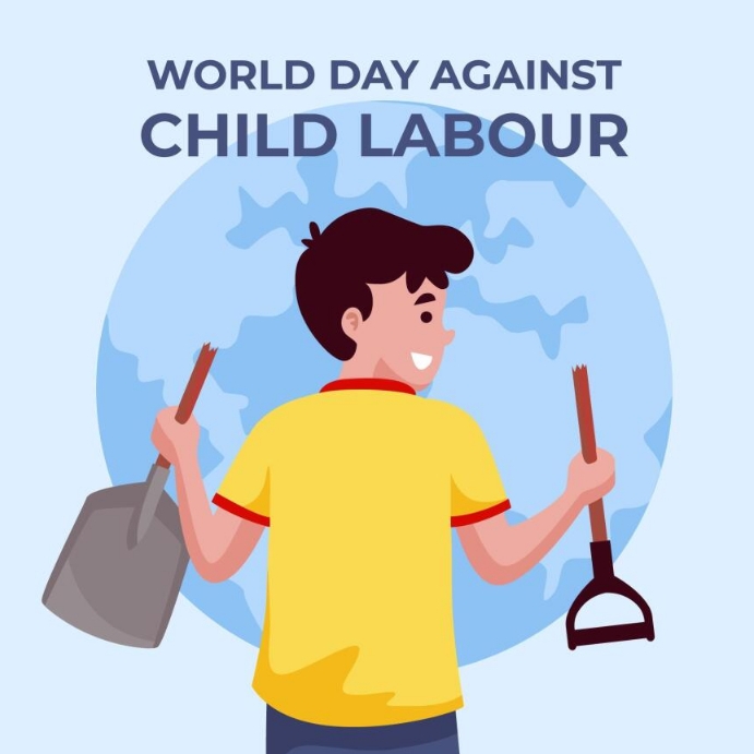Plantilla de World day against child labour design | PosterMyWall