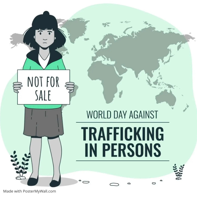 World day against human trafficking Template | PosterMyWall