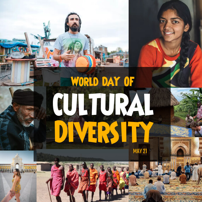 World Day for cultural diversity Templat | PosterMyWall