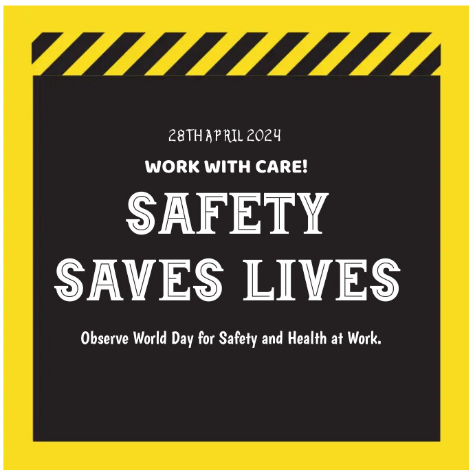 World Day for Safety and Health at Work Template | PosterMyWall
