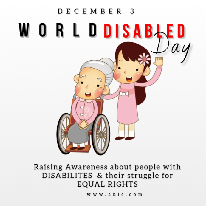 World Day of the Handicapped Template | PosterMyWall