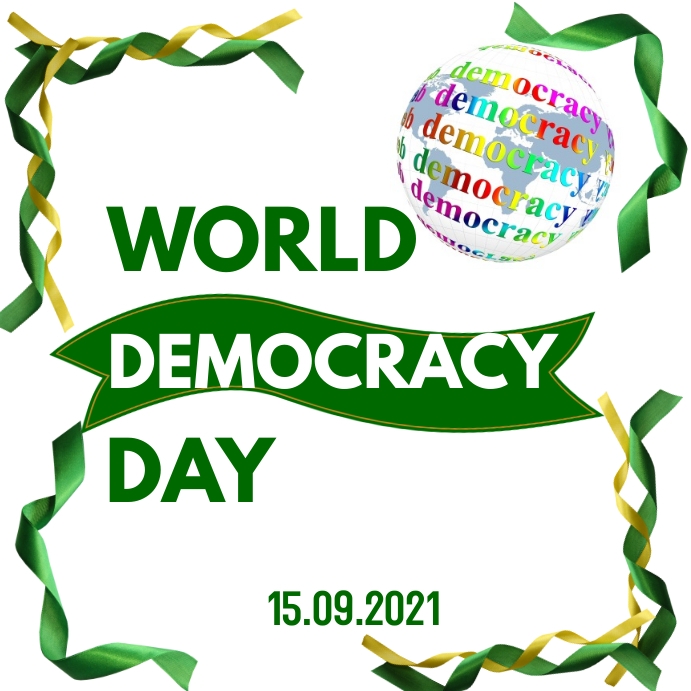 World democracy day Template | PosterMyWall
