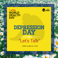 26 Depression Template | PosterMyWall