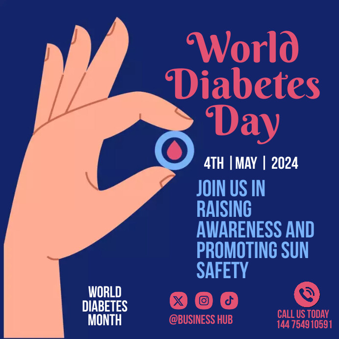 world diabetes day Template | PosterMyWall