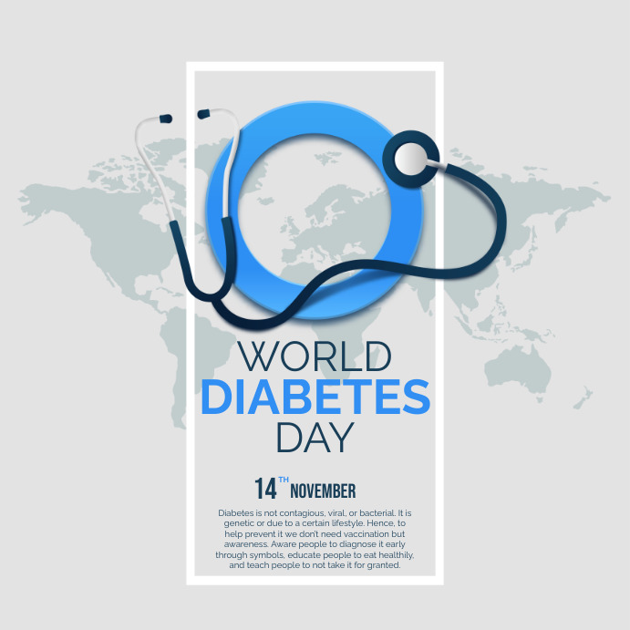World Diabetes Day Template | PosterMyWall
