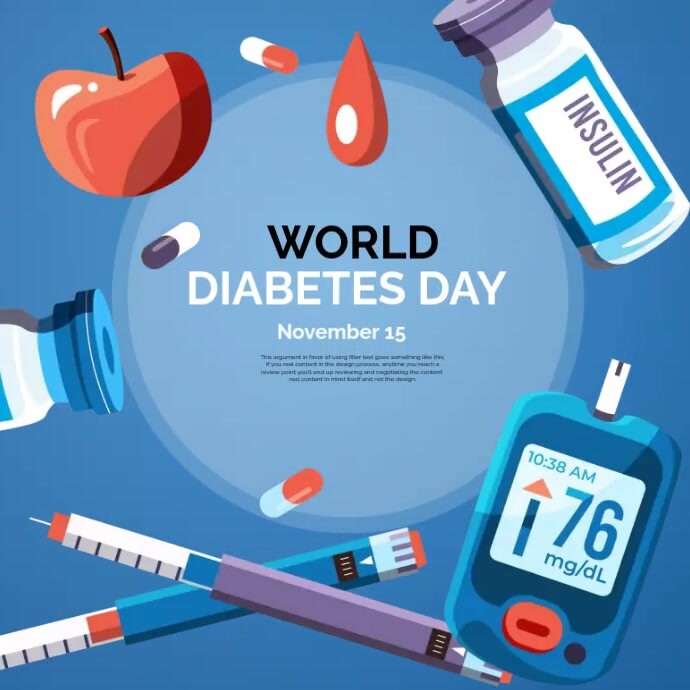 Copy of World Diabetes Day | PosterMyWall