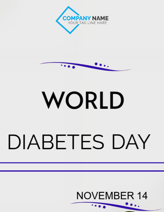 World diabetes day template | PosterMyWall