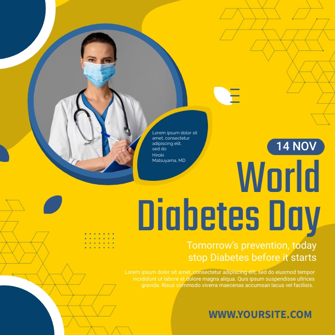 World Diabetes Templates | PosterMyWall