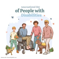 World disability day event flyer Template | PosterMyWall