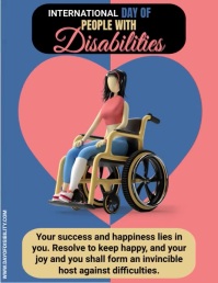 World Disability Day Flyer Template | PosterMyWall