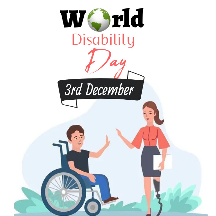 World disability day Instagram post Template | PosterMyWall