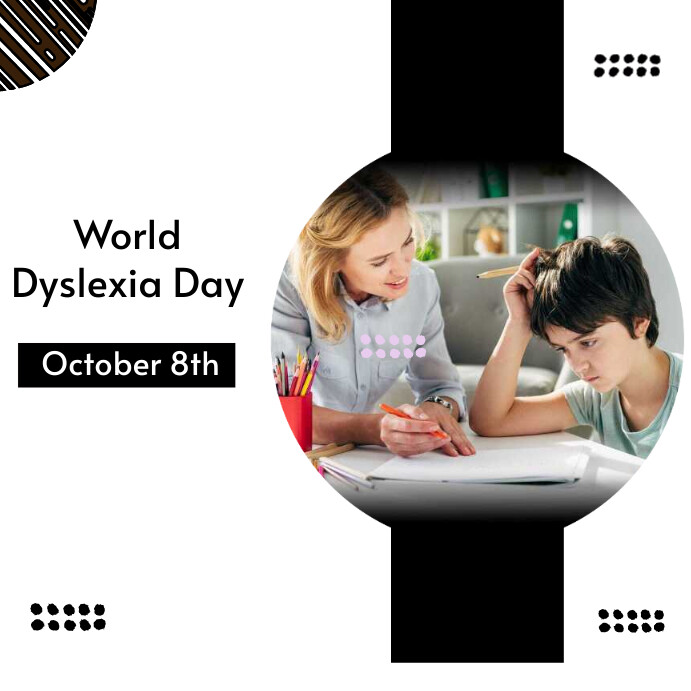 world dyslexia day Template | PosterMyWall