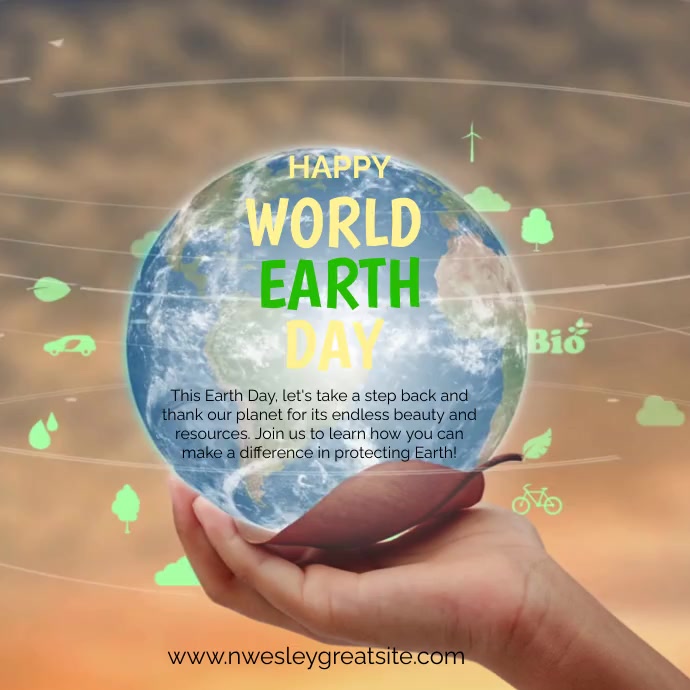 Copy of World Earth Day Template | PosterMyWall