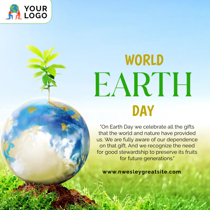 World Earth Day Template | PosterMyWall