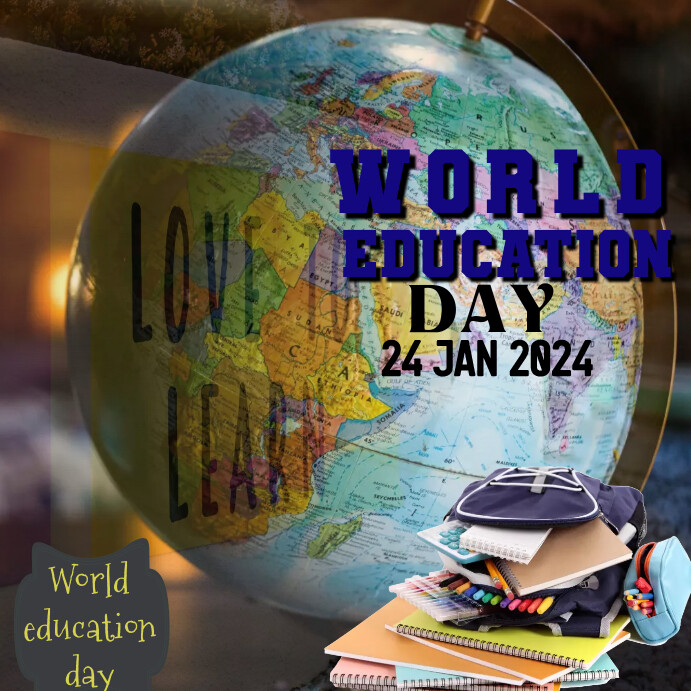 World education day Template | PosterMyWall