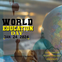 World education day Template | PosterMyWall