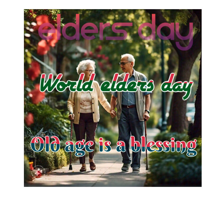 Copy of World elders awareness day | PosterMyWall