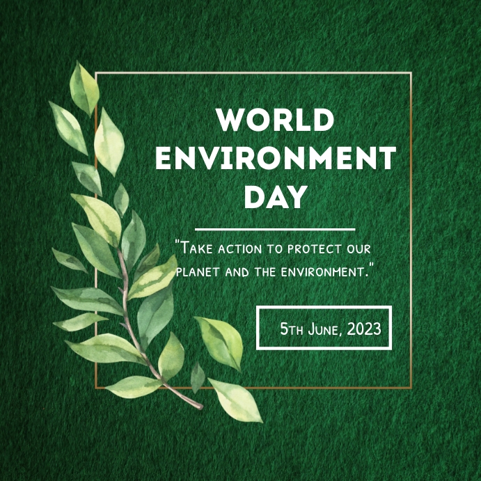 Plantilla de world environment day,environment day post | PosterMyWall