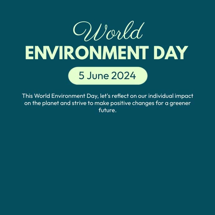 Plantilla de World Environment Day Ads | PosterMyWall