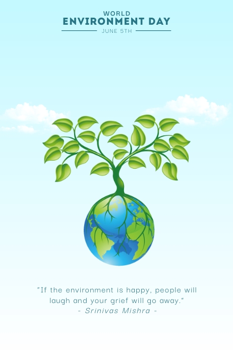 Modèle world environment day | PosterMyWall