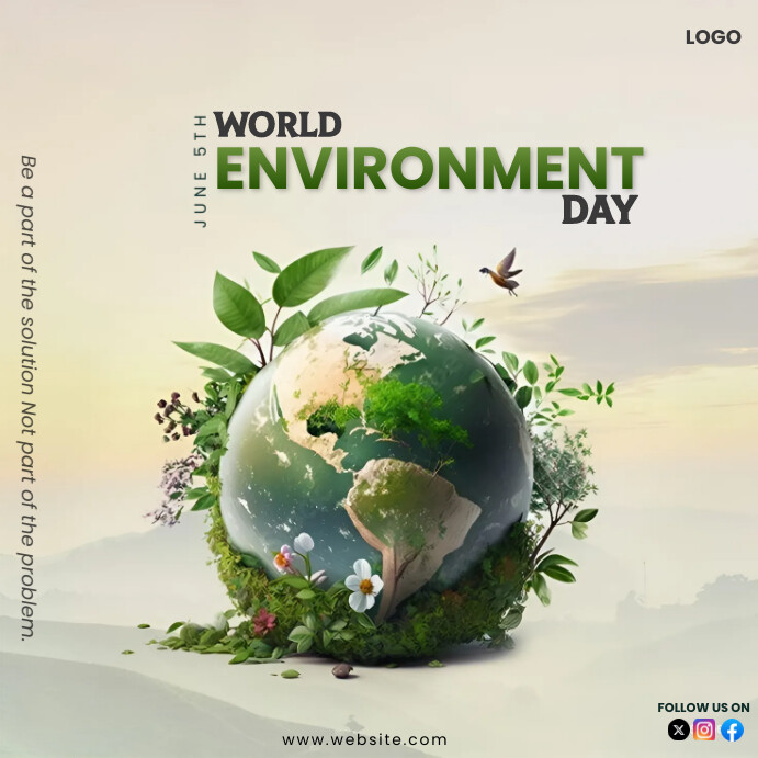 WORLD ENVIRONMENT Day Template | PosterMyWall