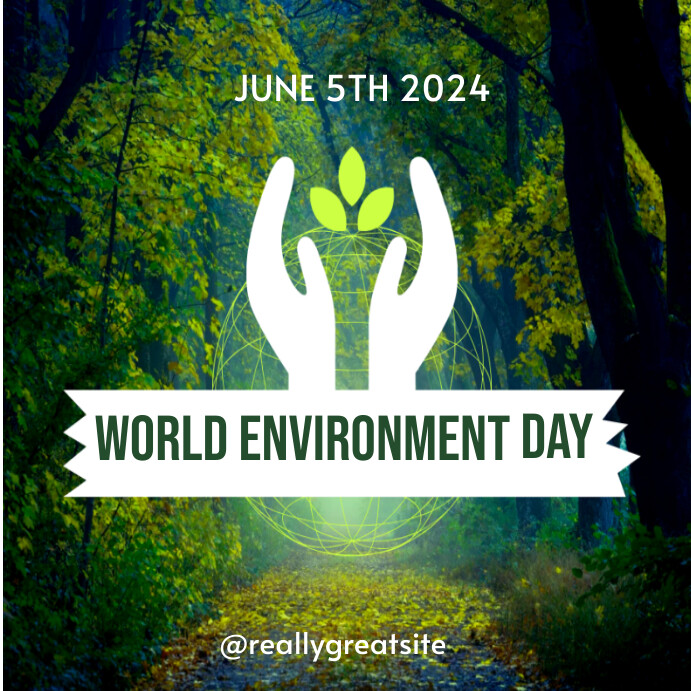 World Environment Day Instagram Post 2024 Template | PosterMyWall