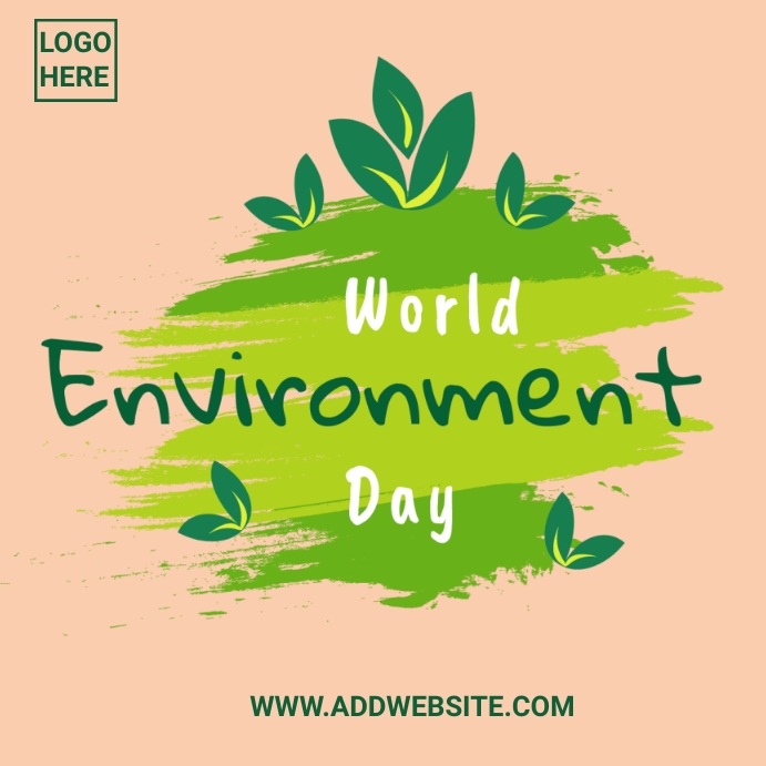 WORLD ENVIRONMENT DAY INSTAGRAM POST Template | PosterMyWall