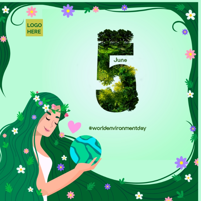 WORLD ENVIRONMENT DAY INSTAGRAM POST Template | PosterMyWall