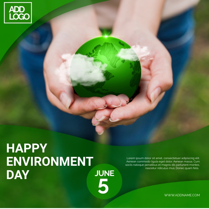 WORLD ENVIRONMENT DAY INSTAGRAM POST Template | PosterMyWall