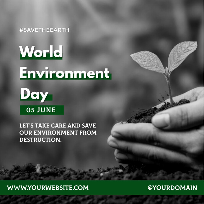 World Environment Day Instagram Post Template | PosterMyWall