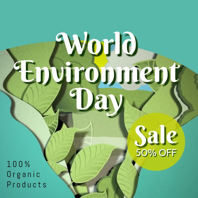 world environment day sale Template | PosterMyWall