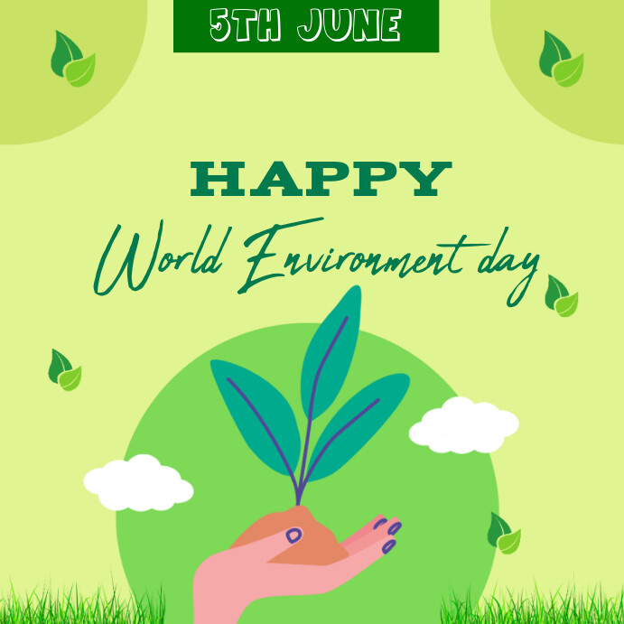 World Environment day template Instagram post | PosterMyWall