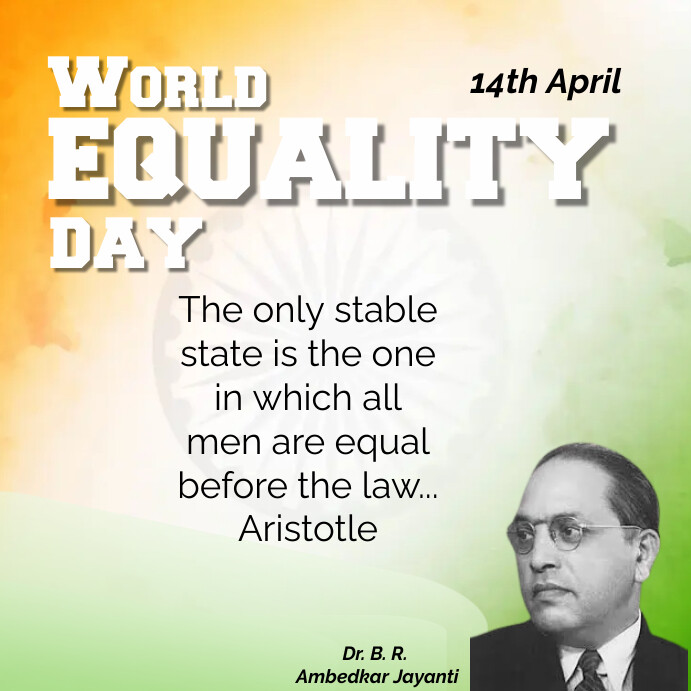 World Equality Day Template | PosterMyWall