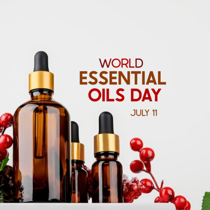 World Essential Oils Day Template Instagram Post | PosterMyWall