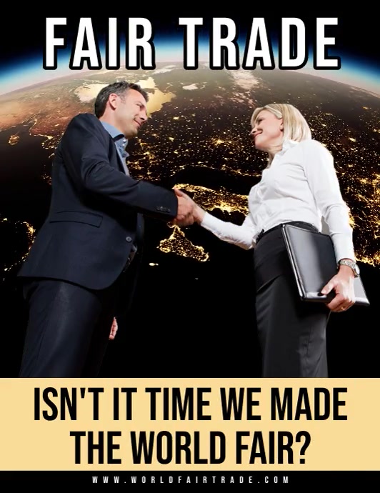 World fair trade day flyer Template | PosterMyWall