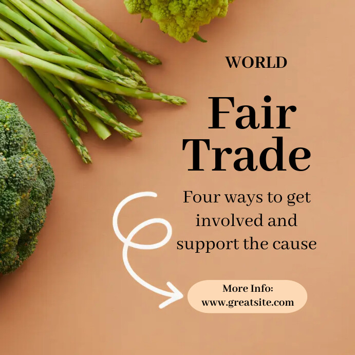 Plantilla de World Fair Trade Day Template | PosterMyWall