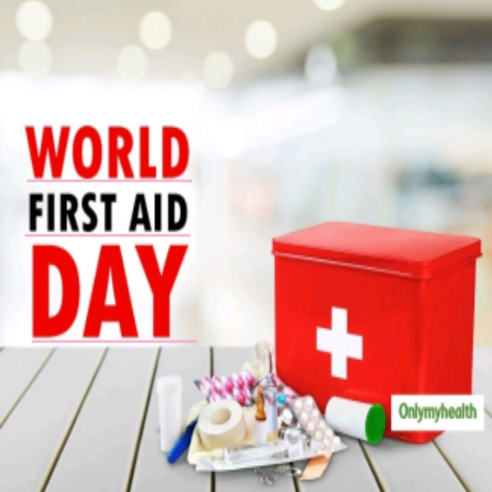 World first aid day Template | PosterMyWall