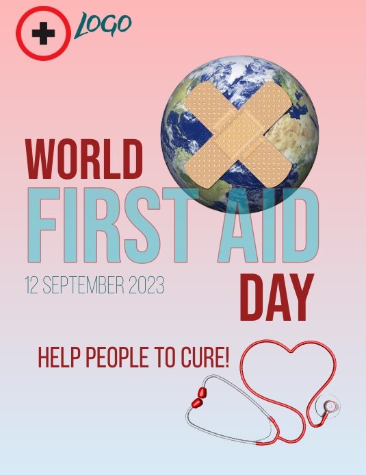 Copy of World First Aid Day | PosterMyWall